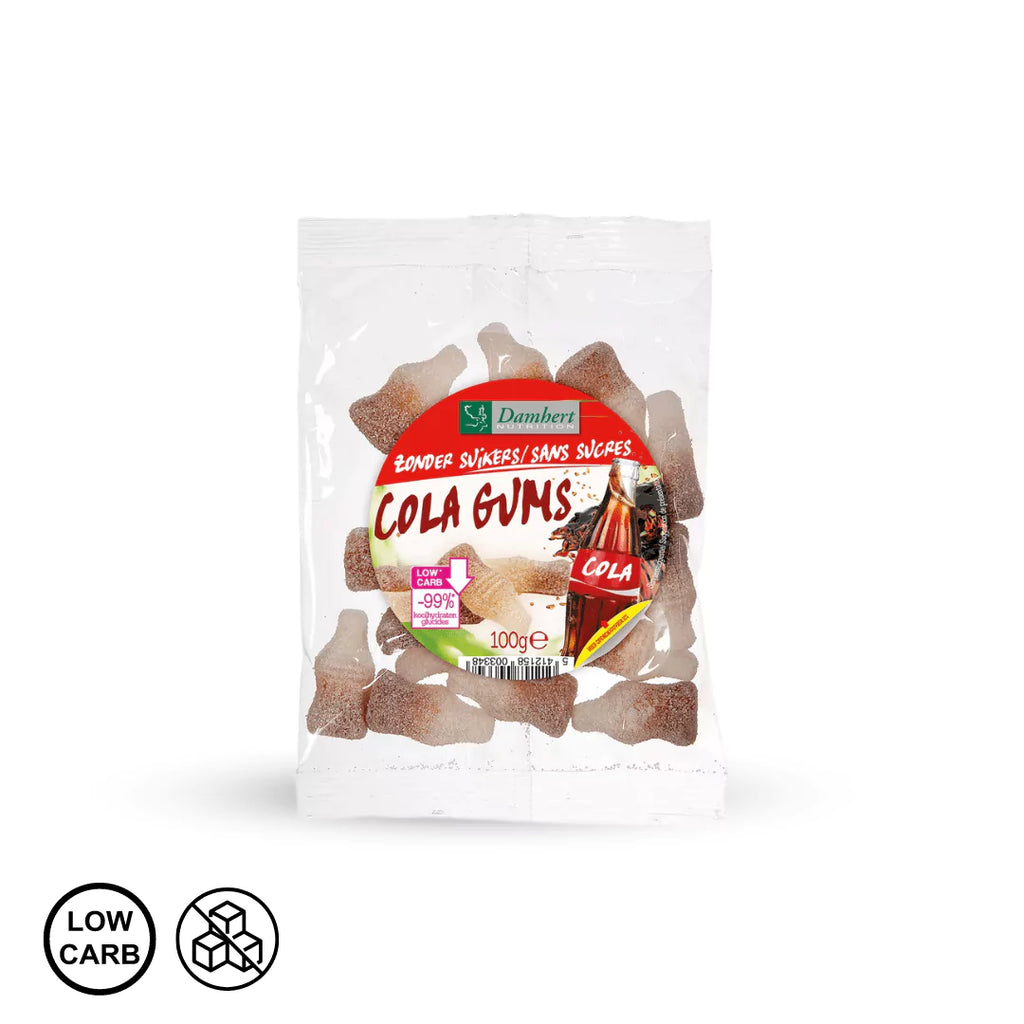 Gumeni bomboni bez šećera - Cola 100 g – Avenija Okusa