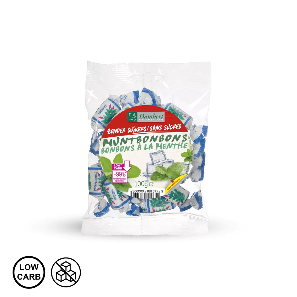 Mentol bomboni bez šećera 100 g – Avenija Okusa